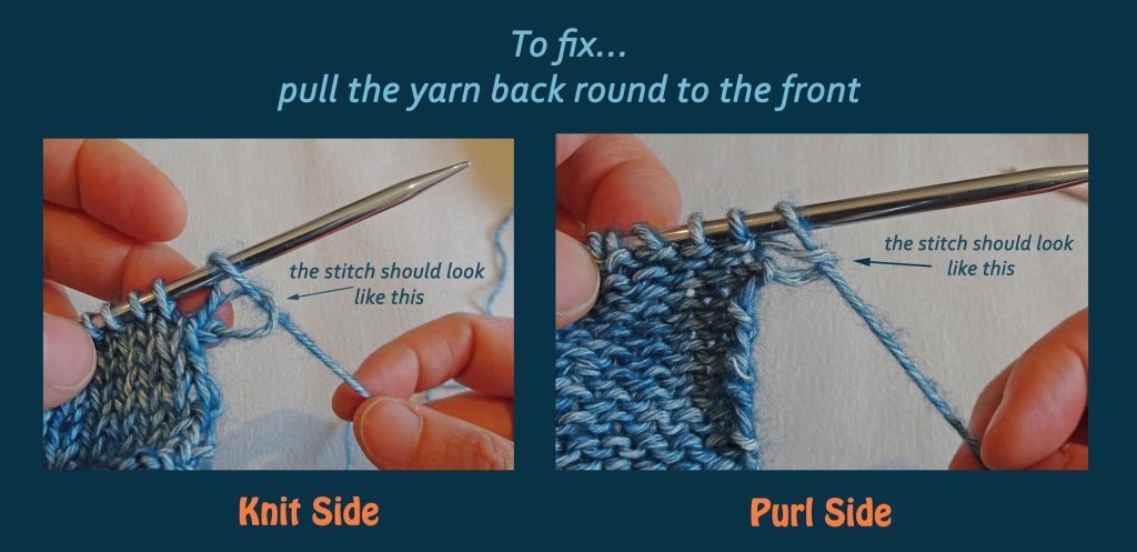 fixing-pulled-stitch | Jo-Creates